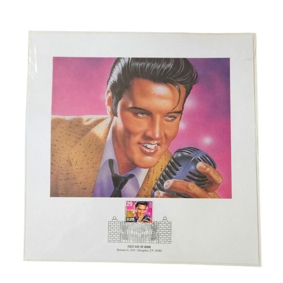 Design | Elvis Presley Commemorative Edition Stamp With Cover | Poshmark